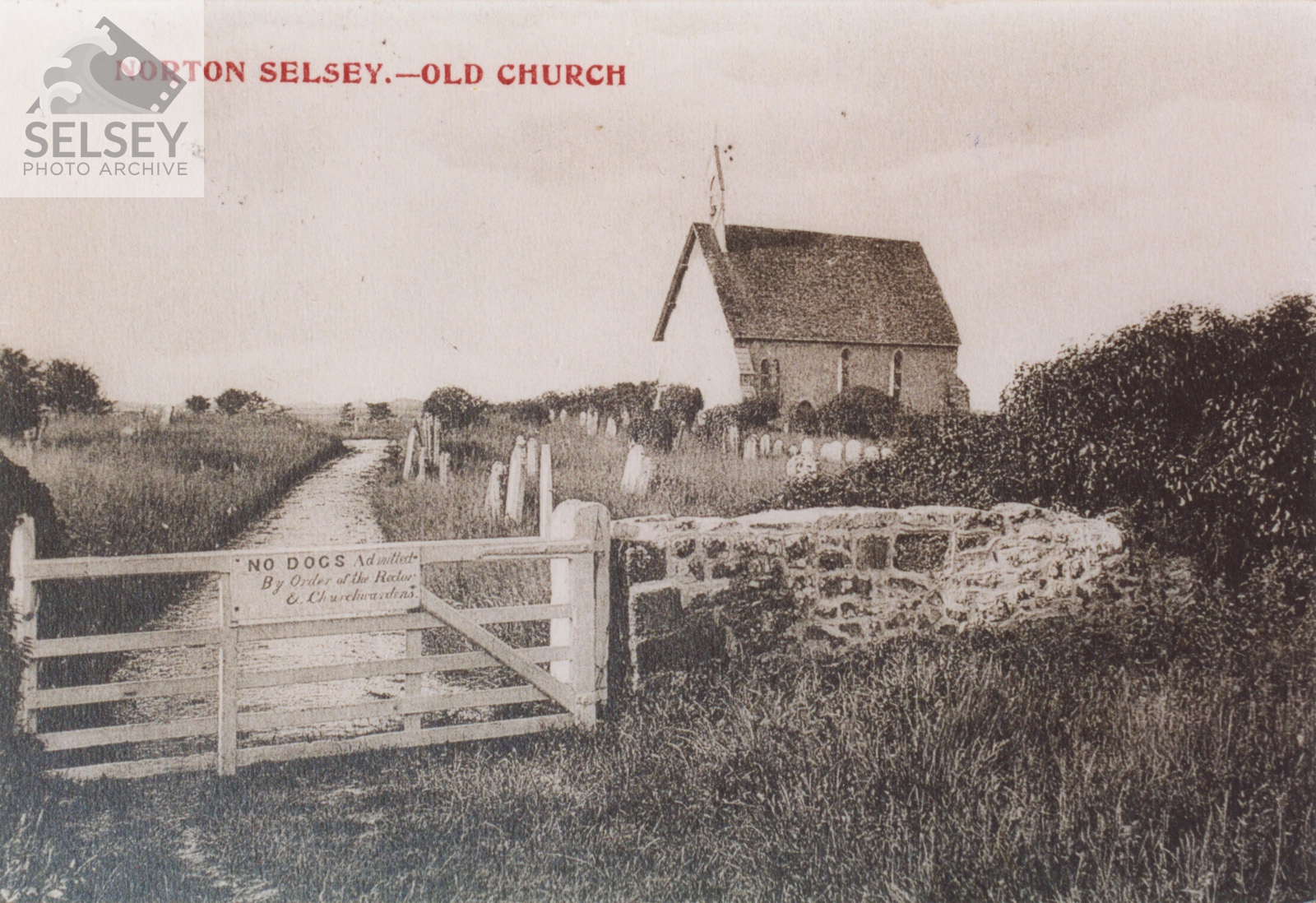 'Norton Selsey.- Old Church' - Selsey Photo Archive