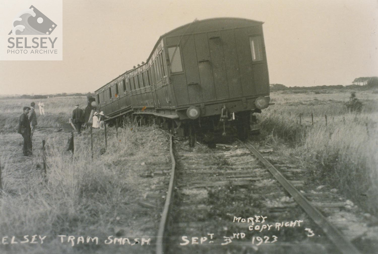 Selsey: Selsey Tram Crash - Selsey Photo Archive